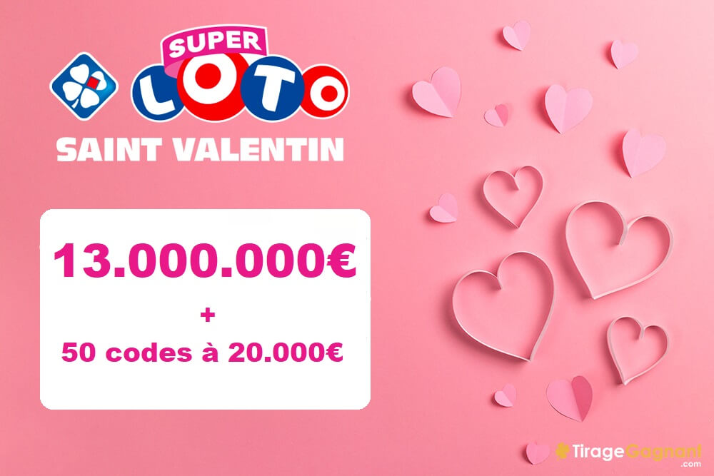 Super Loto Saint Valentin 2023 Heure Comment Jouer Et O Trouver Le Super Loto Saint Valentin 2023 Heure Comment Jouer Et O Trouver Le
