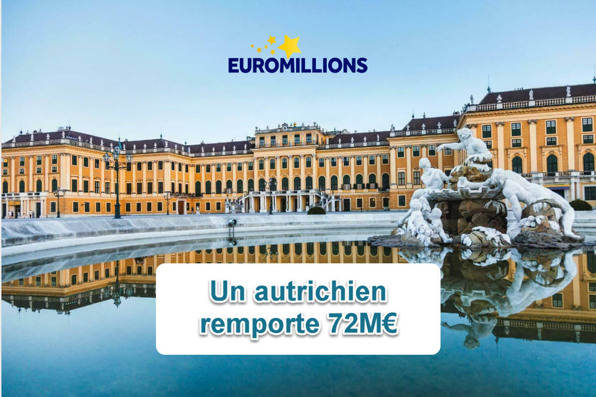 EuroMillions : un autrichien remporte 72 millions d'euros, jackpot record