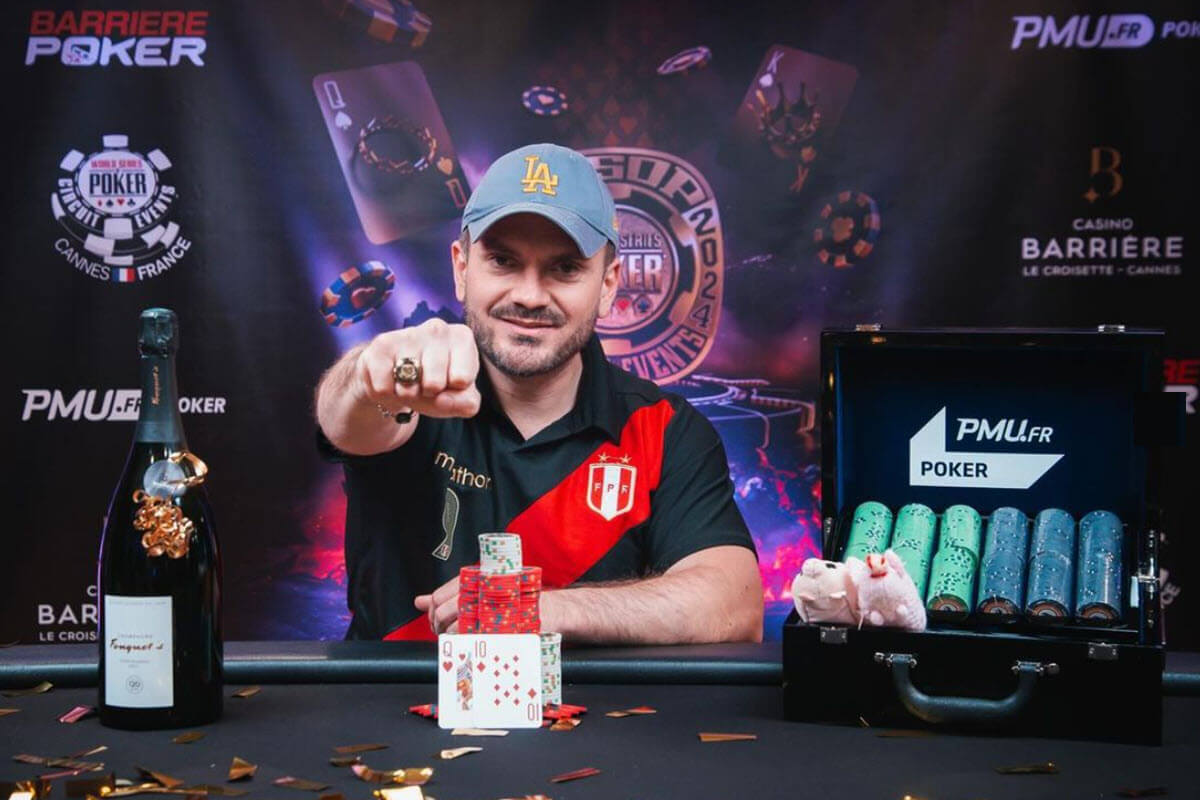 WSOP-C Cannes : Alexandre Vaillant remporte le Main Event