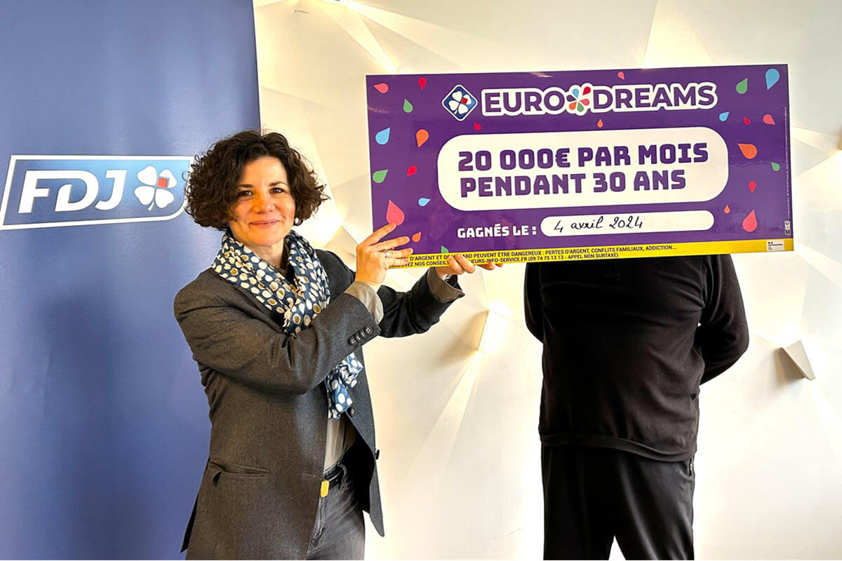 EuroDreams : un mois d'avril rempli de gagnants français