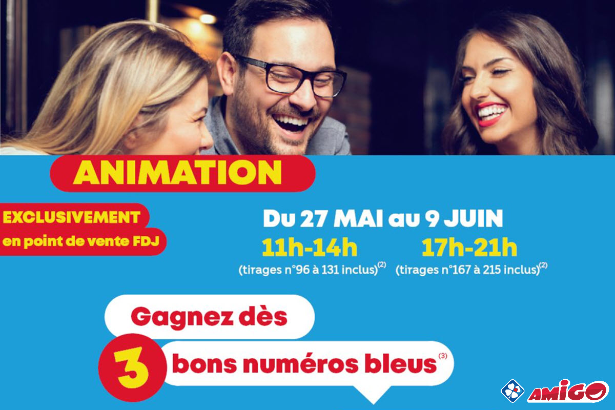 Amigo FDJ : une promotion en cours jusqu'au 9 juin 2024