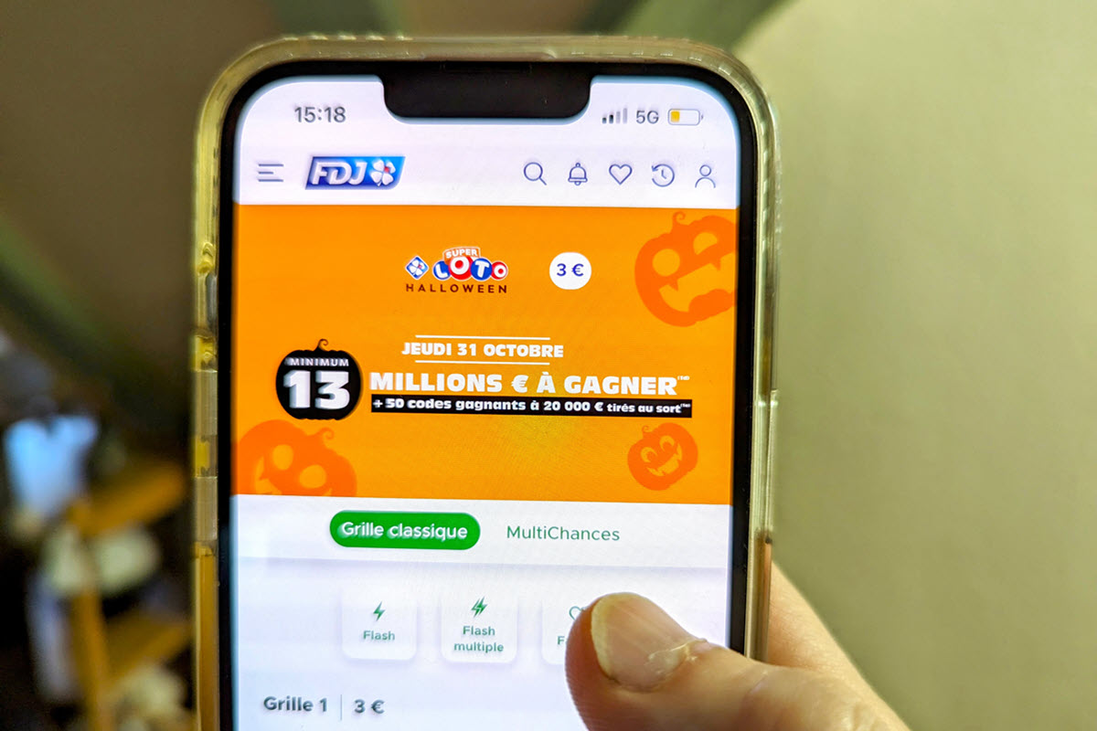 Super Loto Halloween FDJ : 50 gagnants à 20 000€ - 1 million d'euros ...