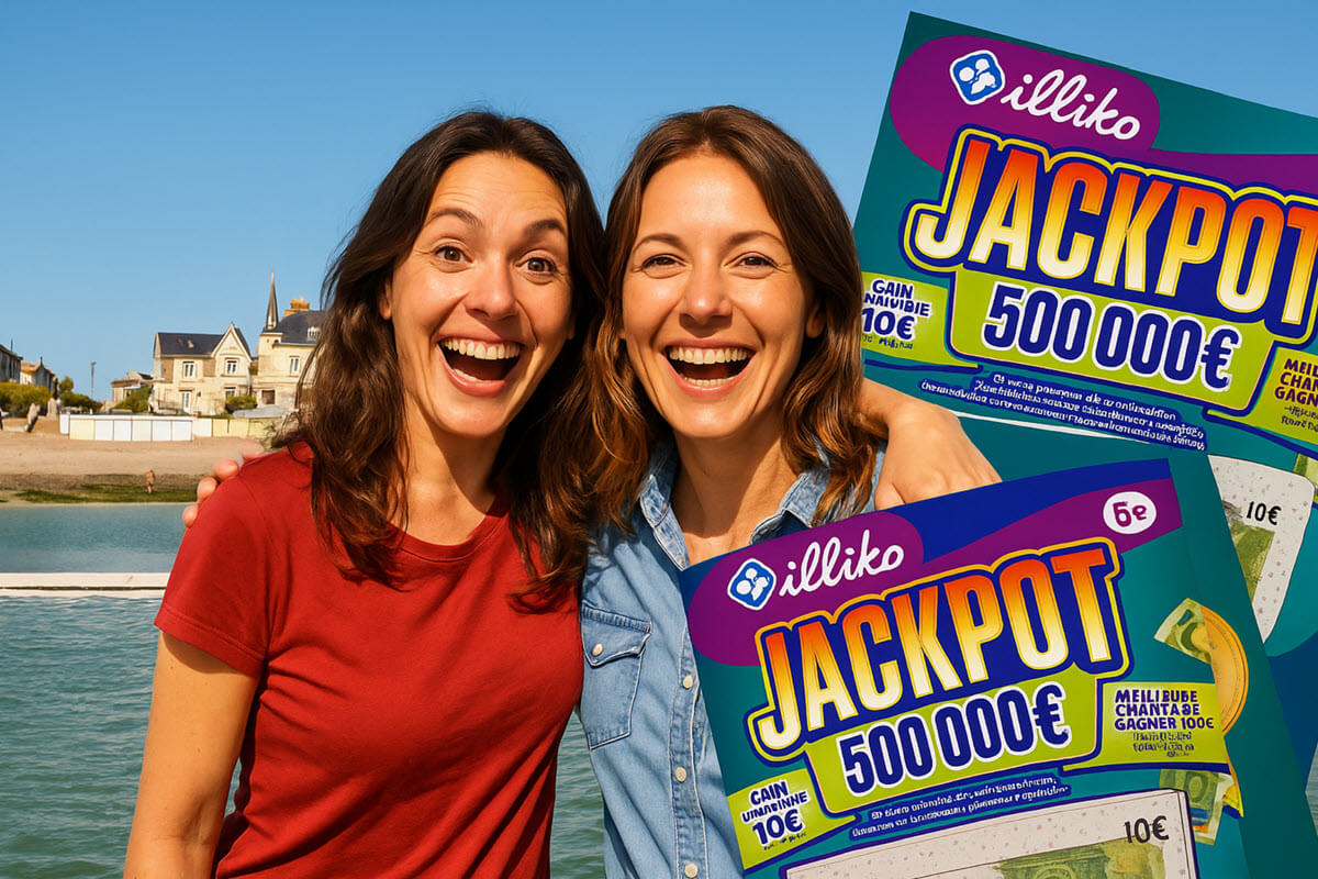 FDJ : deux amies en vacances repartent avec 500 000 € grâce à un ticket ...