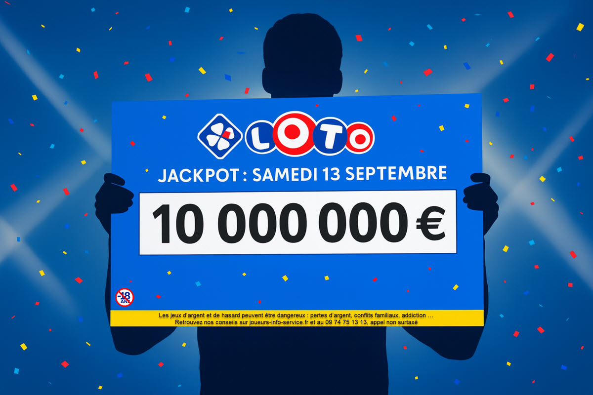 Résultat Loto FDJ du samedi 13 septembre 2025 : 2 joueurs remportent ...