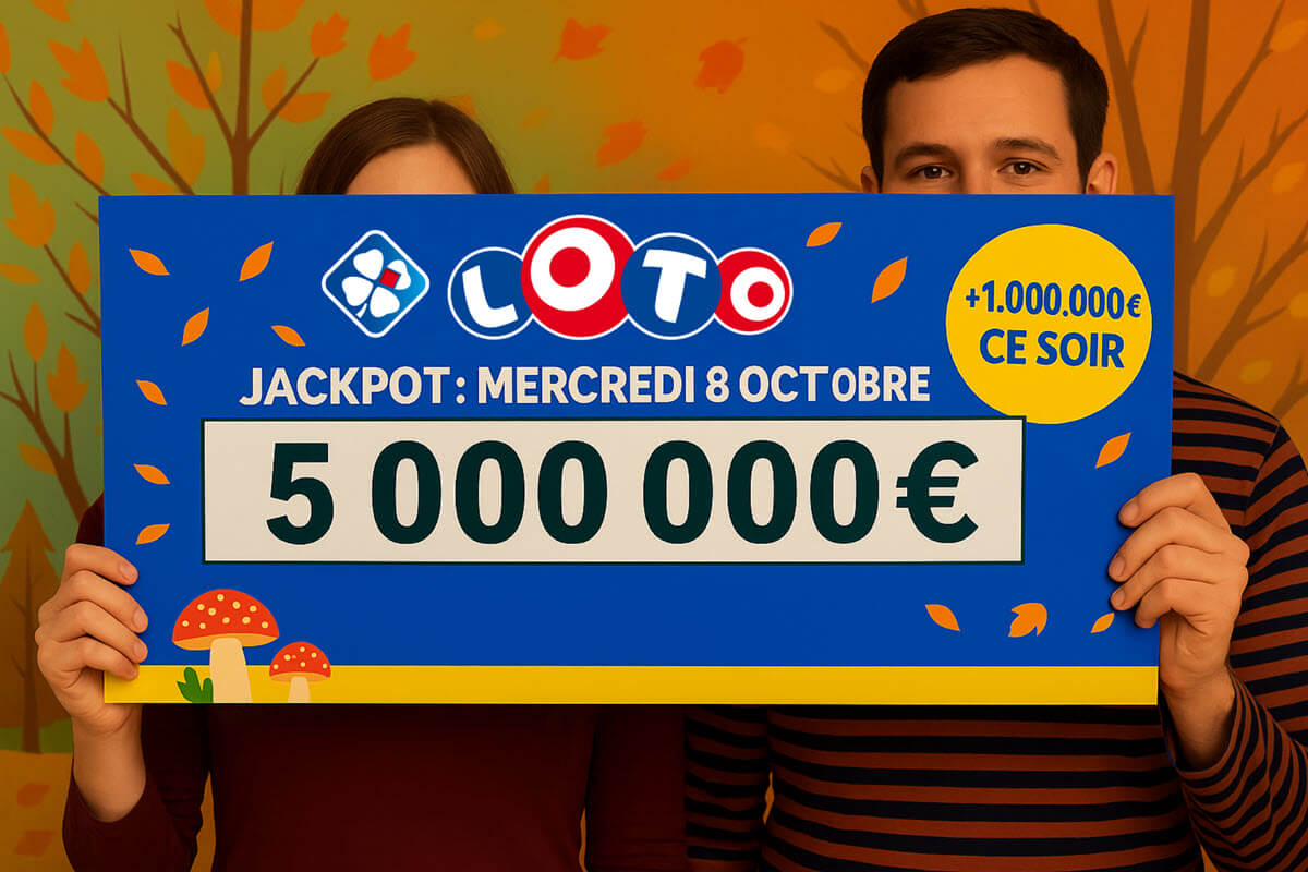 Résultat Loto FDJ du mercredi 8 octobre 2025 : 2 chanceux remportent 75 ...