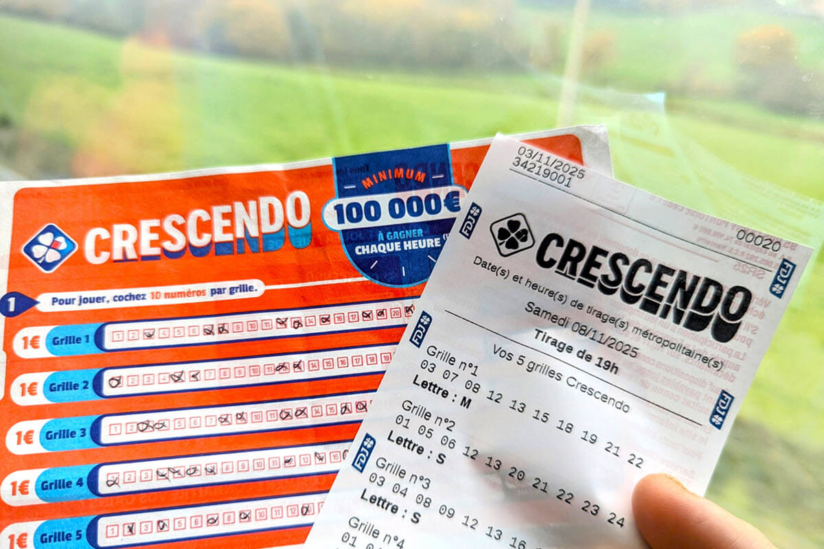 Crescendo FDJ : nous avons joués nos premières grilles, voici comment faire