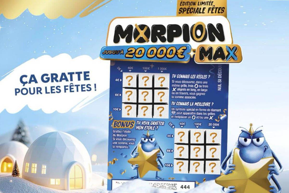 FDJ : Morpion Max, le nouveau jeu de grattage en version limitée au ...